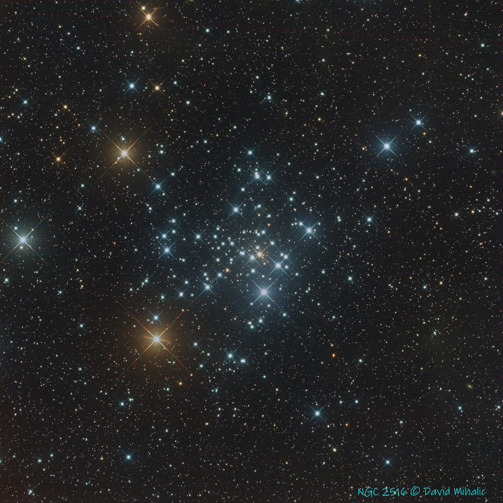 NGC 2516 in Carina | Telescope Live